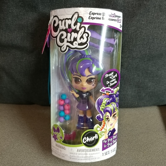 Curli Girls | Toys | New Curli Girls Charli Doll | Poshmark